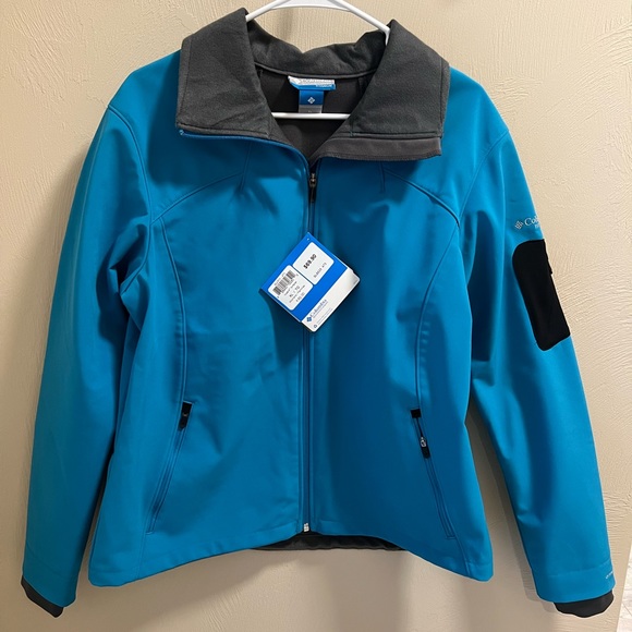 Columbia | Jackets & Coats | Nwt Gorgeous Aqua Blue Columbia Titanium ...